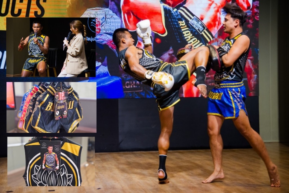King of Muaythai “บัวขาว บัญชาเมฆ” เปิดตัวคอลเลคชั่น Buakaw Number 1 ...